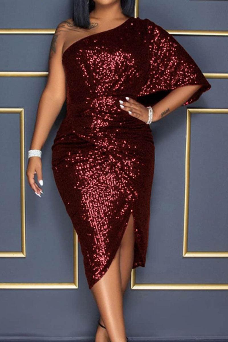 Plus Size Sequin Dresses | Xpluswear.com