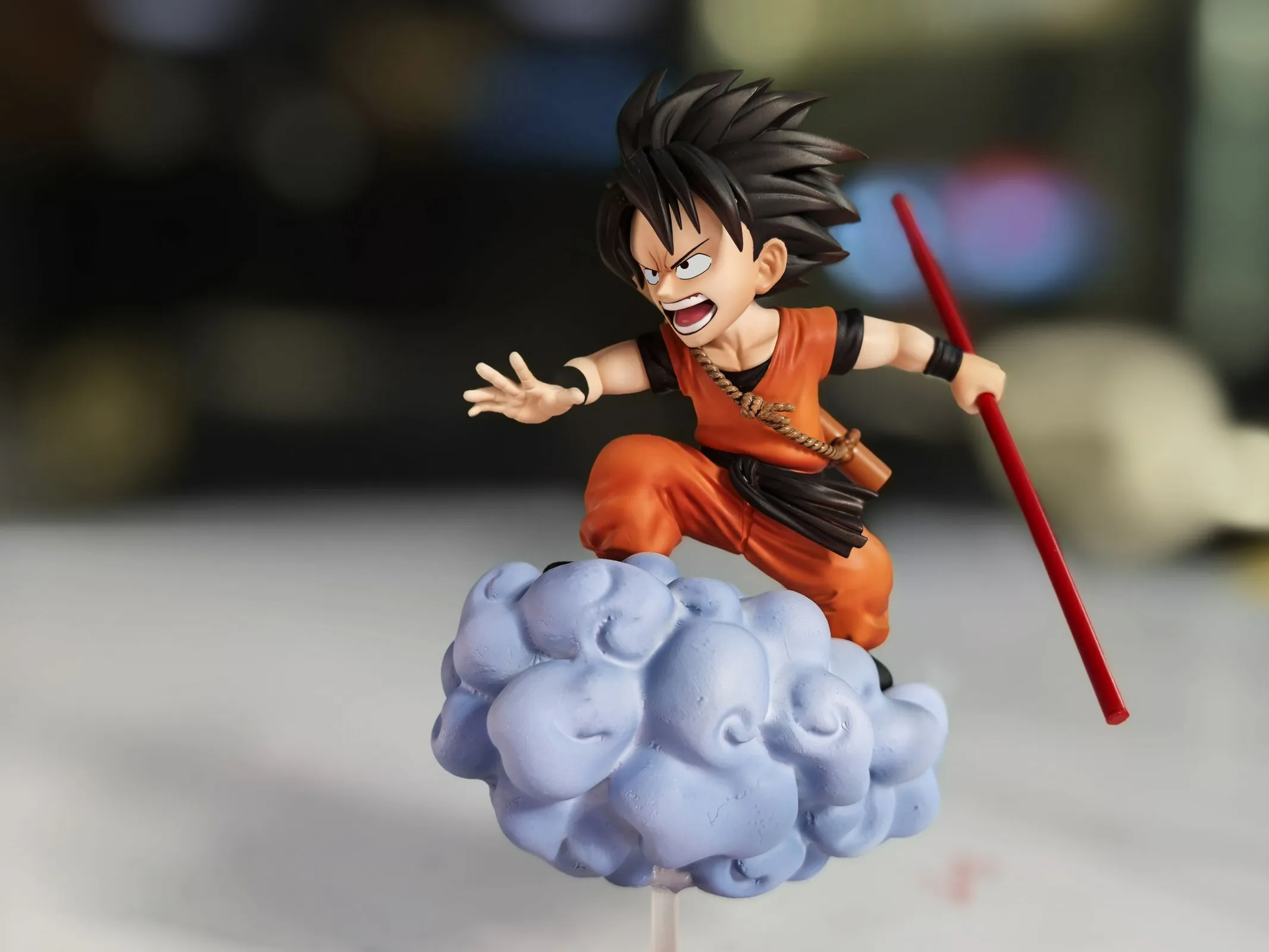 WCF Scale Eiichiro Oda Style Son Goku Ride the Flying Nimbus - Dragon Ball Resin Statue - LeaGue ...