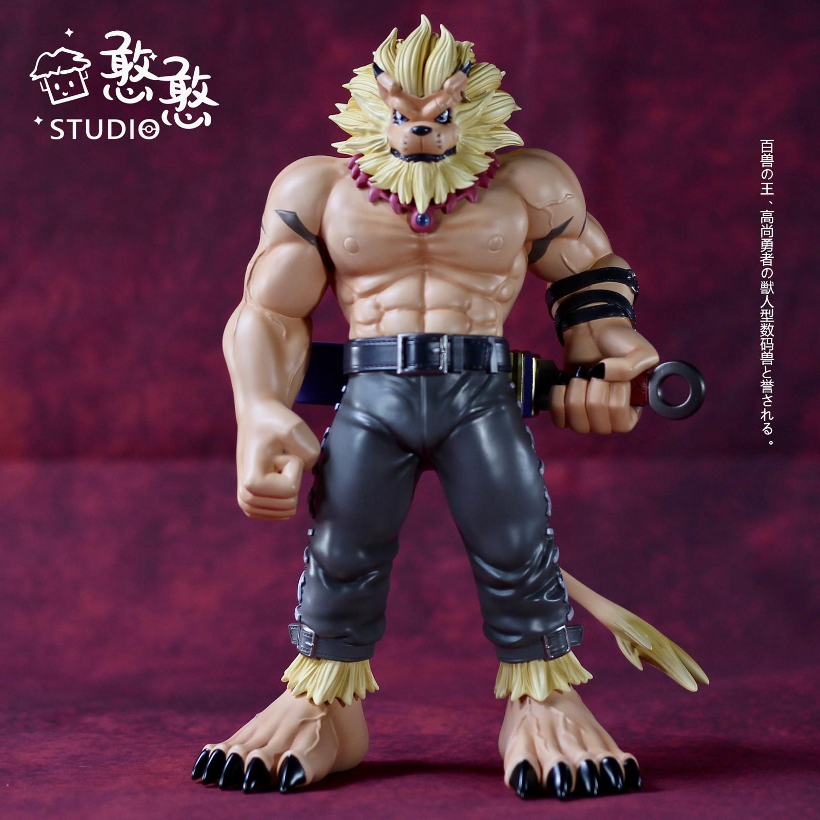 Leomon - Digimon Resin Statue - HanHan Studio
