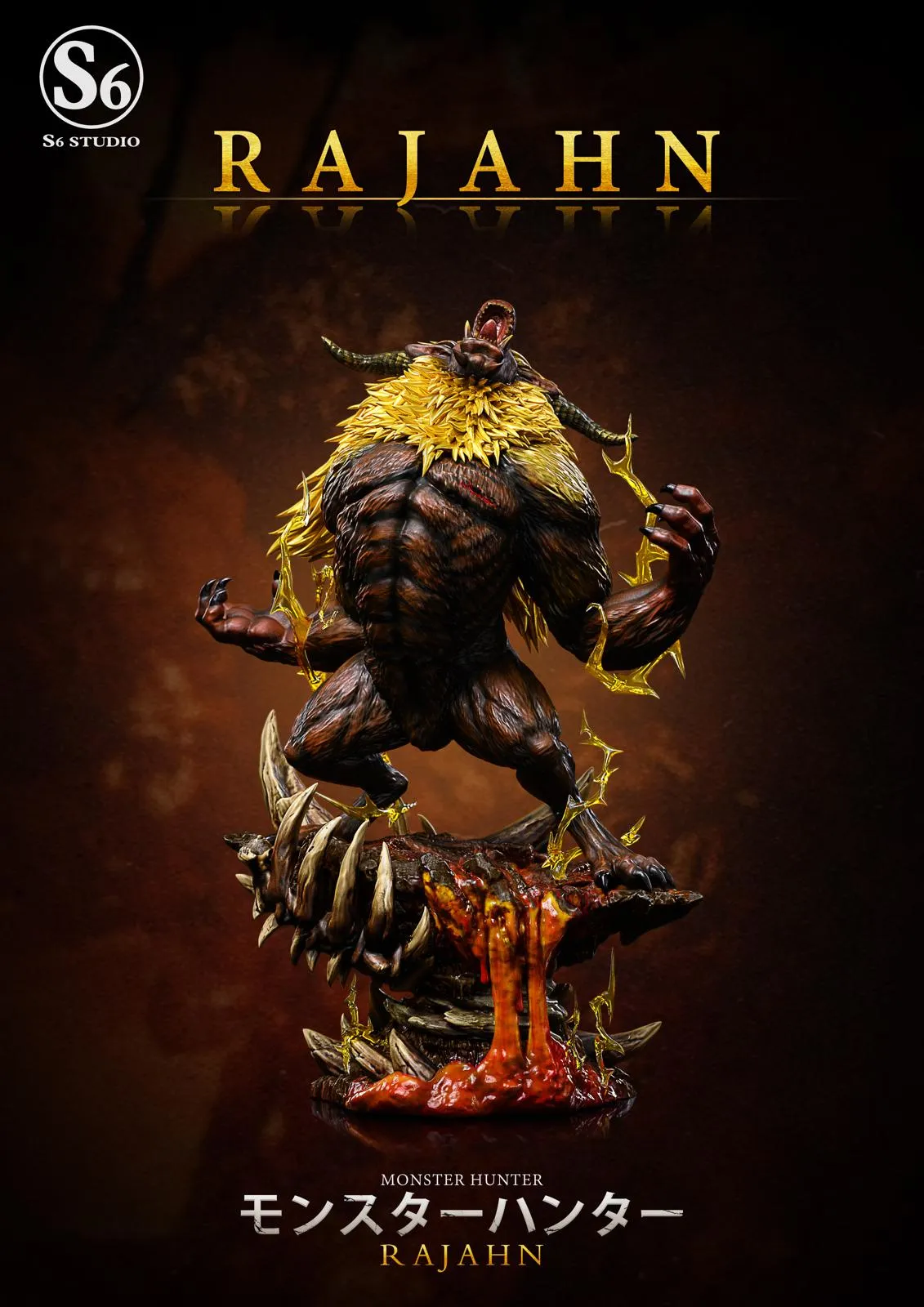 Rajang - MONSTER HUNTER WORLD Resin Statue - S6 Studio