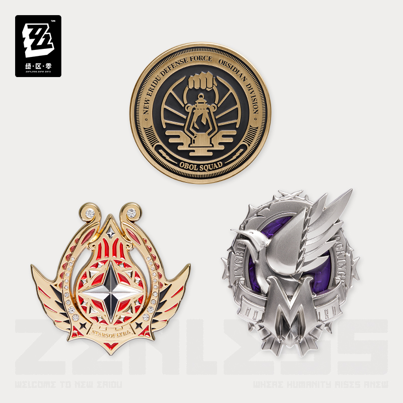 Zenless Zone Zero Camp Series Metal Badge