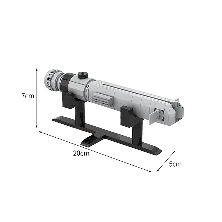 Darksaber Lightsabers Sword BuildMoc Dueling Blaster Laser Movie ...