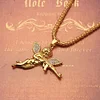 MACHINE GUN ANGEL PENDANT NECKLACE