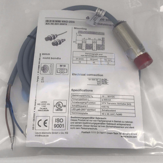 Proximity Switch Is 218mm/4no-8e0 Inductive Sensor