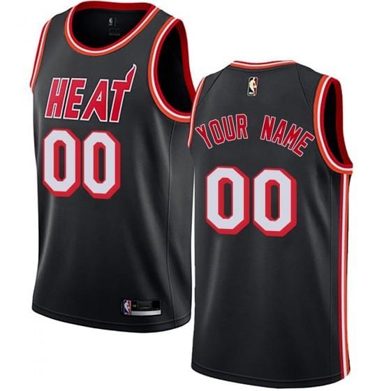 Custom Miami Heat Throwback Jersey