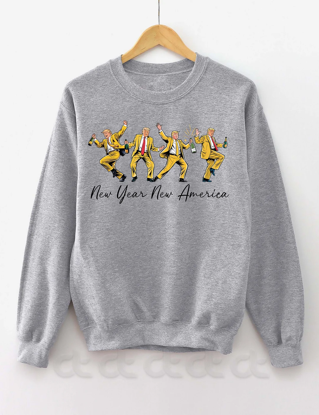New Year Trump Dancing Sweatshirt