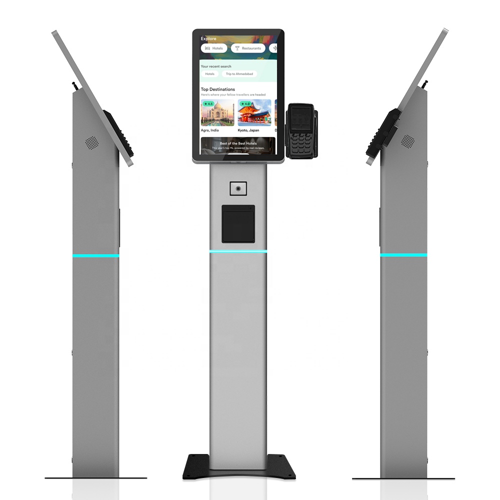 21.5 inch Capacitive RFID touch display restaurant RFID self-service ...