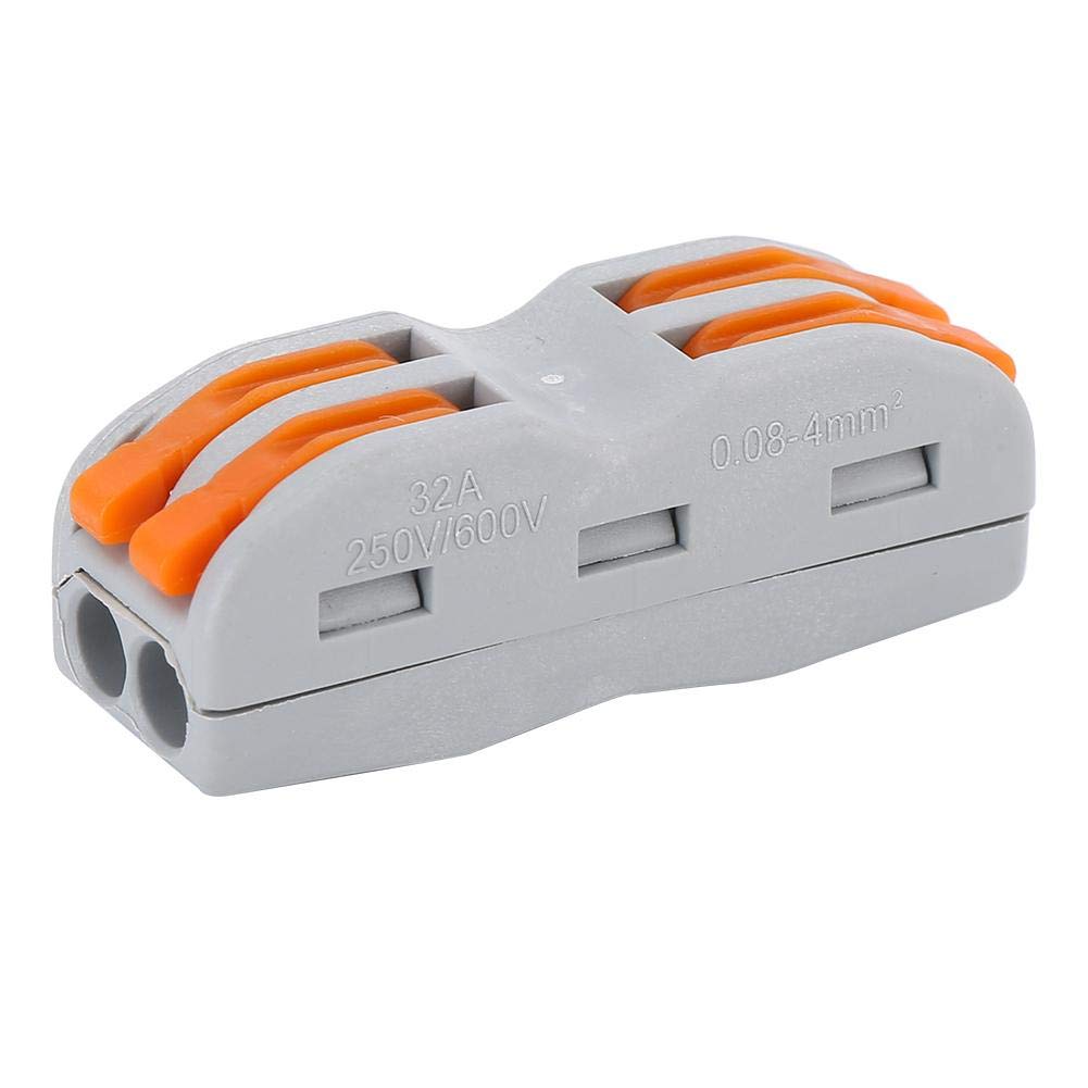 Push-type SPL2 two-in and two-out wire speed connector terminal