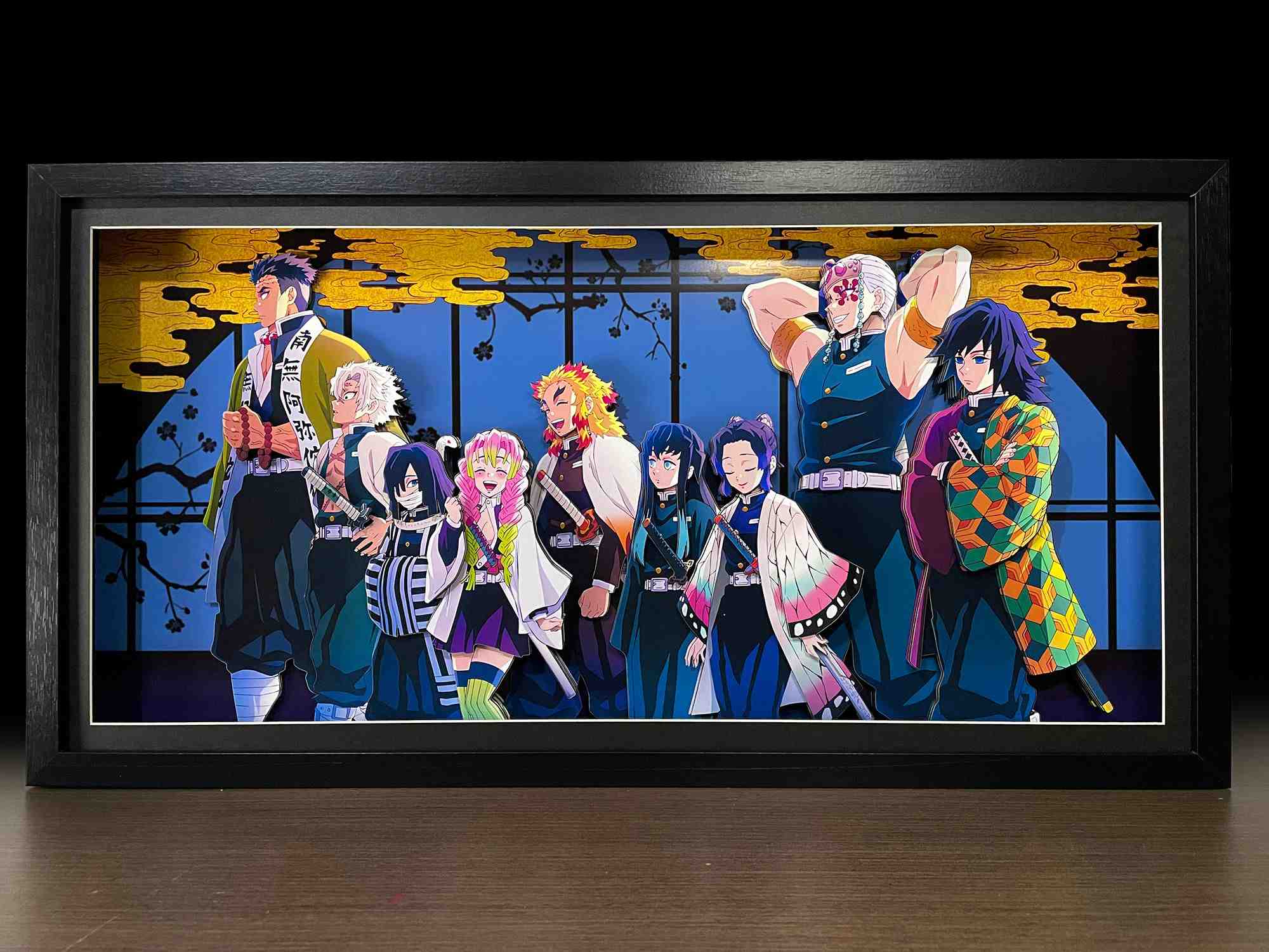 3D Decorative Paint of Nine Hashira - Demon Slayer: Kimetsu no Yaiba ...