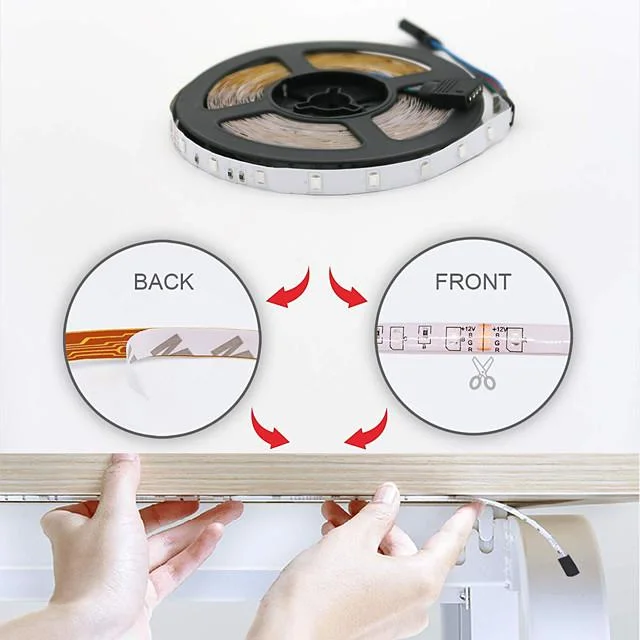Intelligent Dimming App Control Flexible Led Strip Lights 15M (3x5M ...