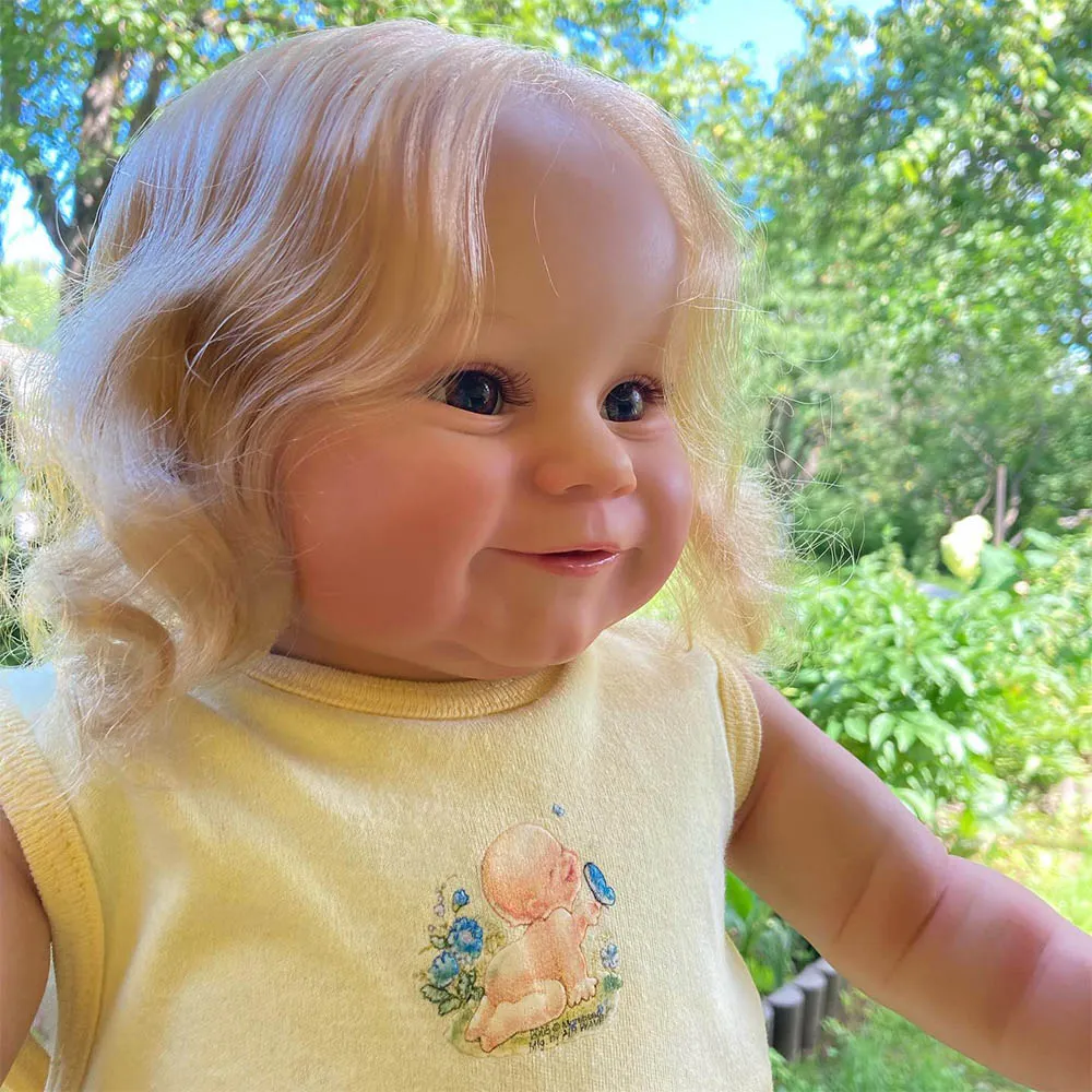 Reborn Baby Dolls 20" Real Lifelike Cute Chubby Reborn Girl Toddler ...