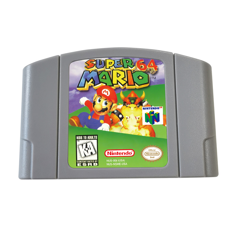 Super Mario 64 N64 Cartridge For Nintendo 64 Game Console