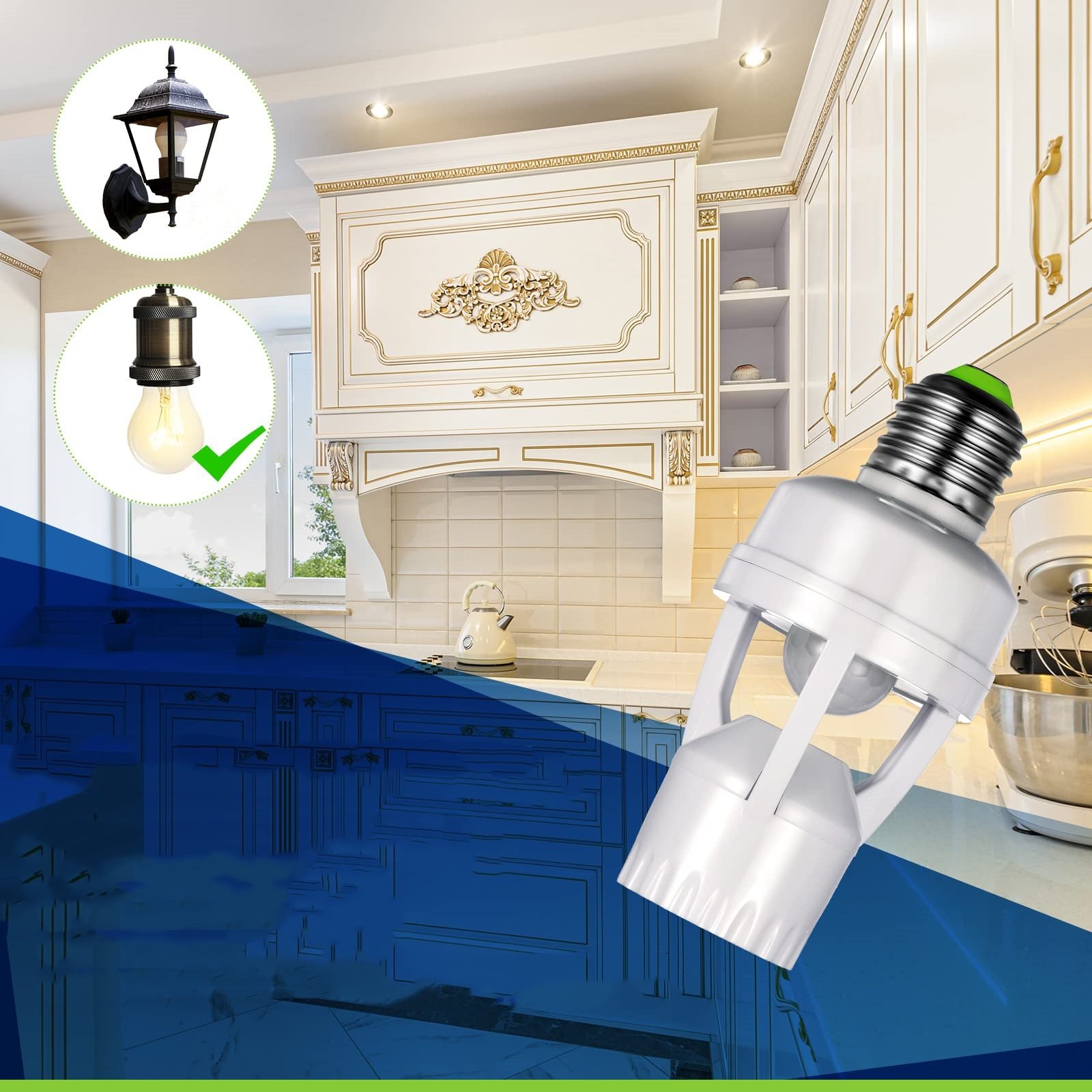 Motion Sensor Light Sockets