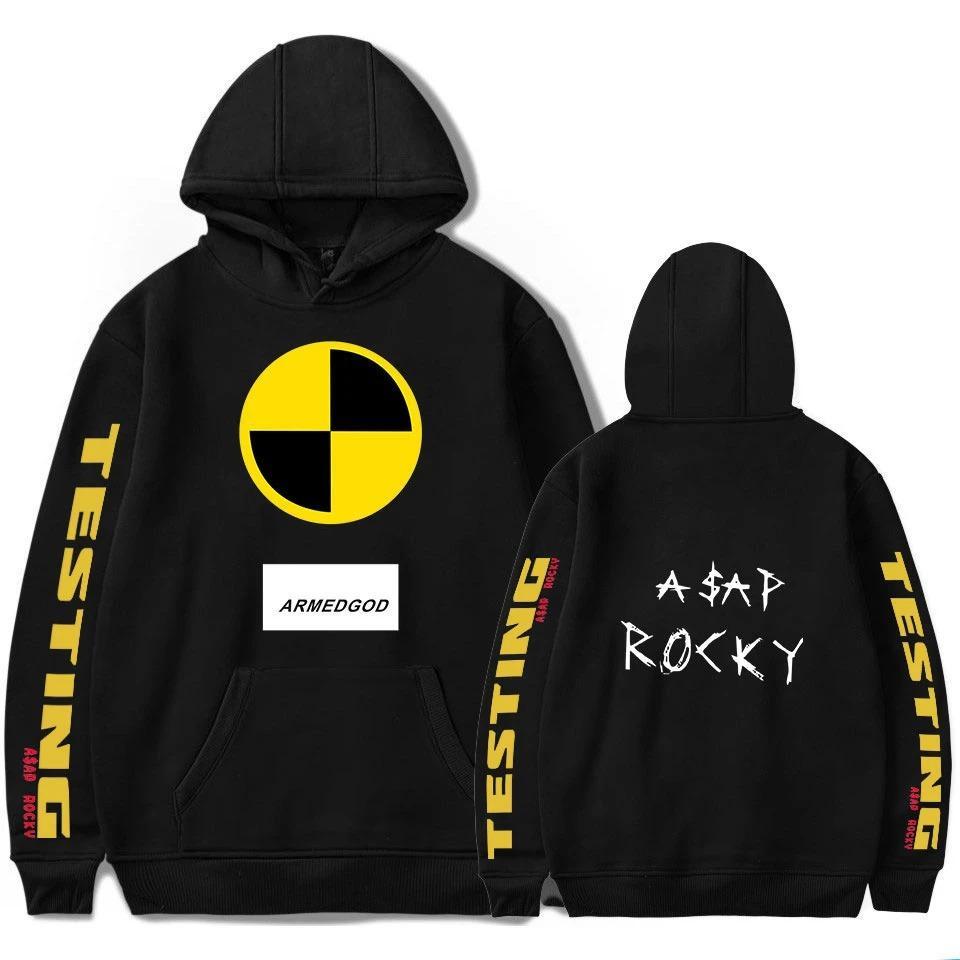 New Arrival Asap Rocky Hoodies Men Casual Pullover Streetwear ...