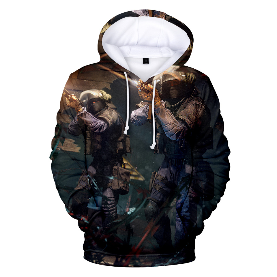 Unisex 3D Printed Rainbow Six Siege Hoodie