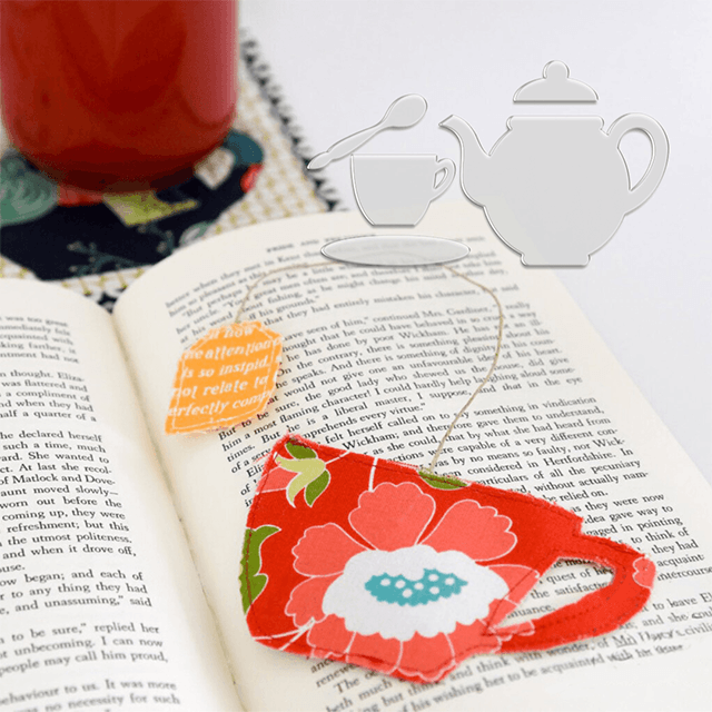 Tea Time Applique Template Set-5pcs
