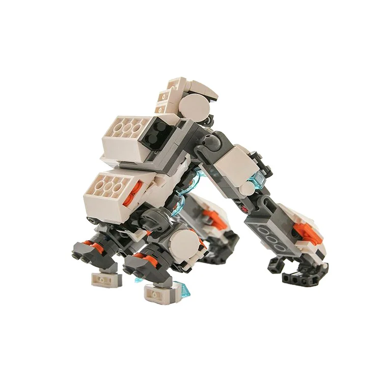 MOC Monkey Mech Robot Transformation Model Deformed Car Animal White ...