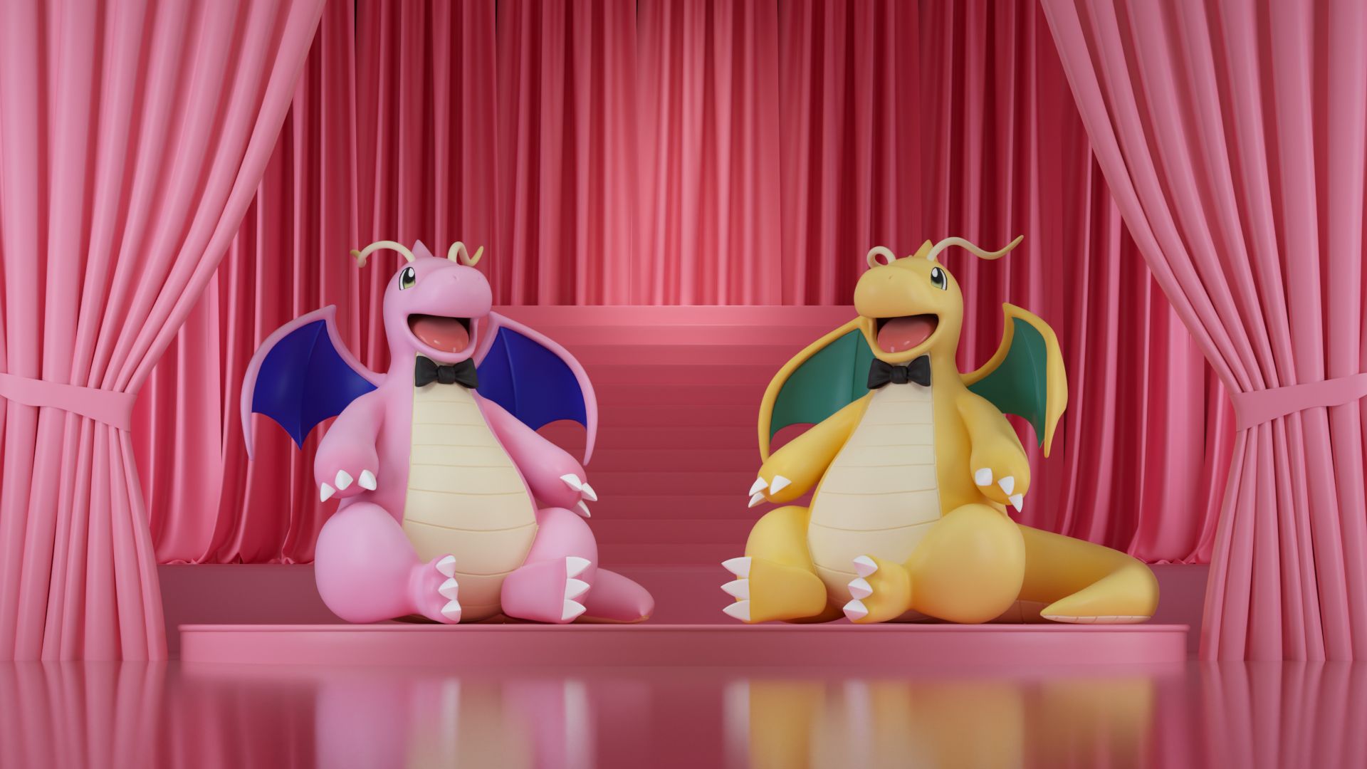 1/20 Scale World Zukan Dragonite - Pokemon Statue - ZaoWuGuan Studio