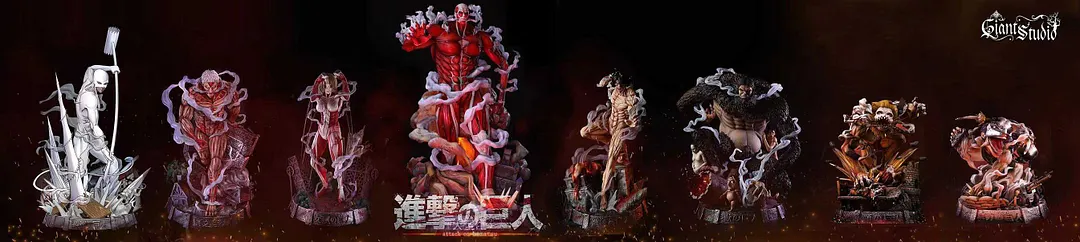 Cart Titan - Attack On Titan Resin Statue - Giant Studio