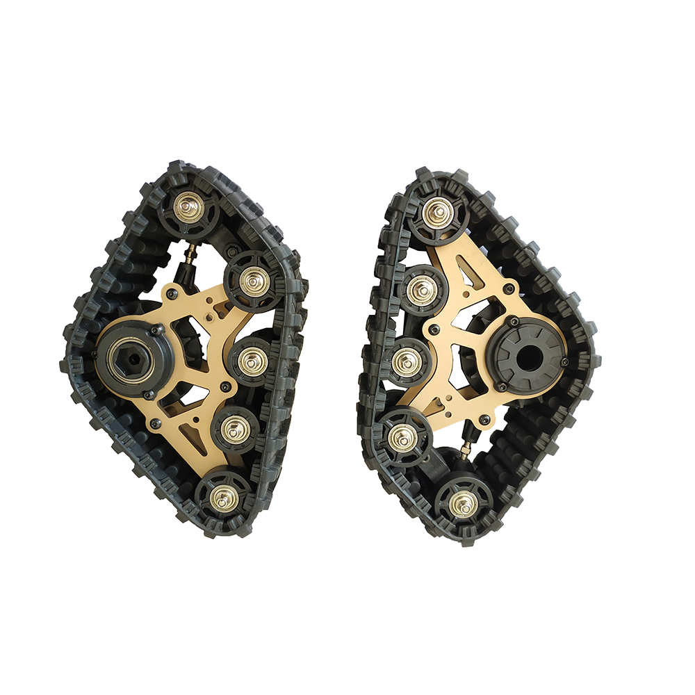 4PCS Aluminum Option Aggressive Tread Tires Tracks System Set and ...