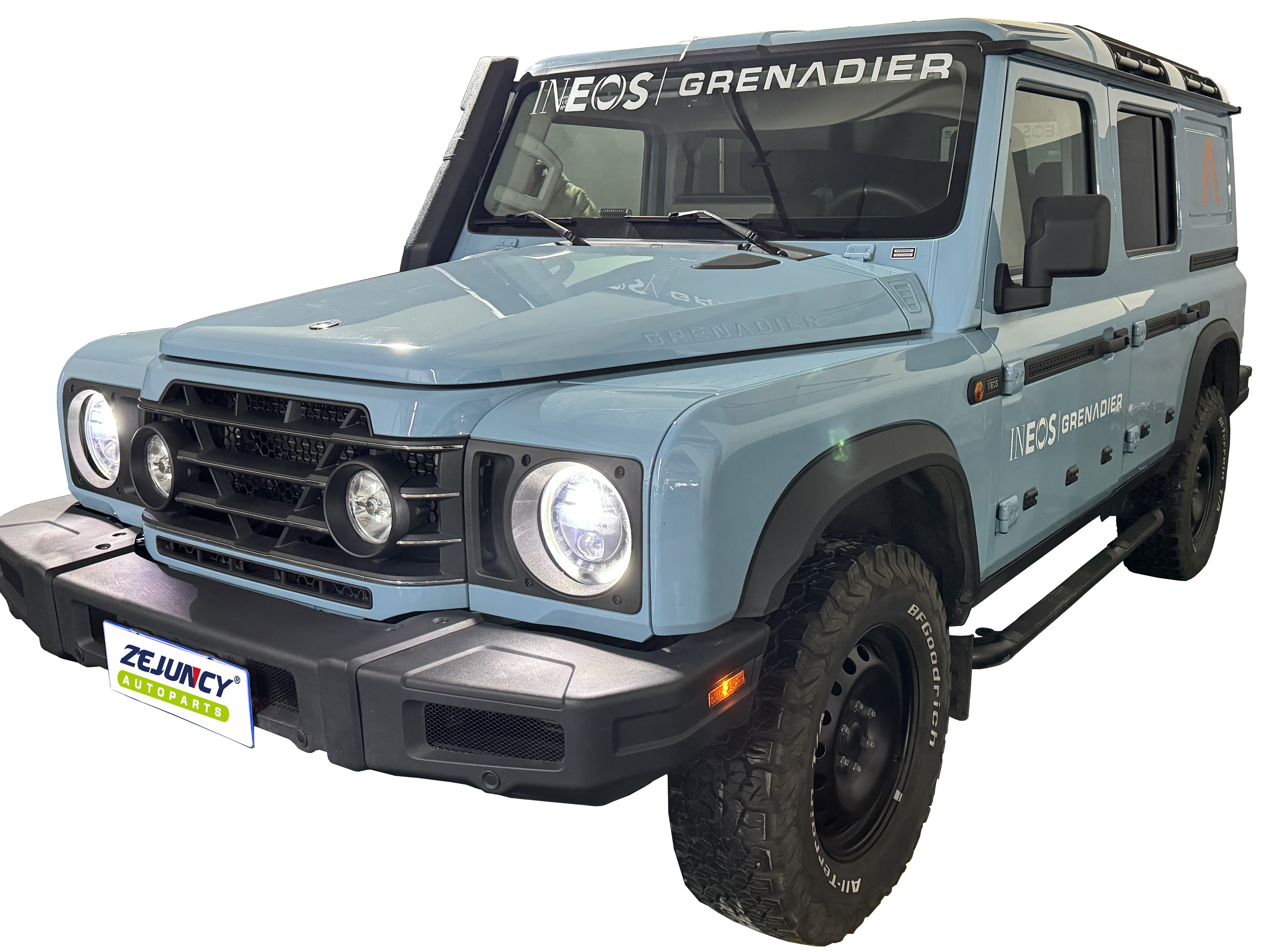 Ineos Grenadier 2022 Power Retractable Running Boards ZAP-ING-2022