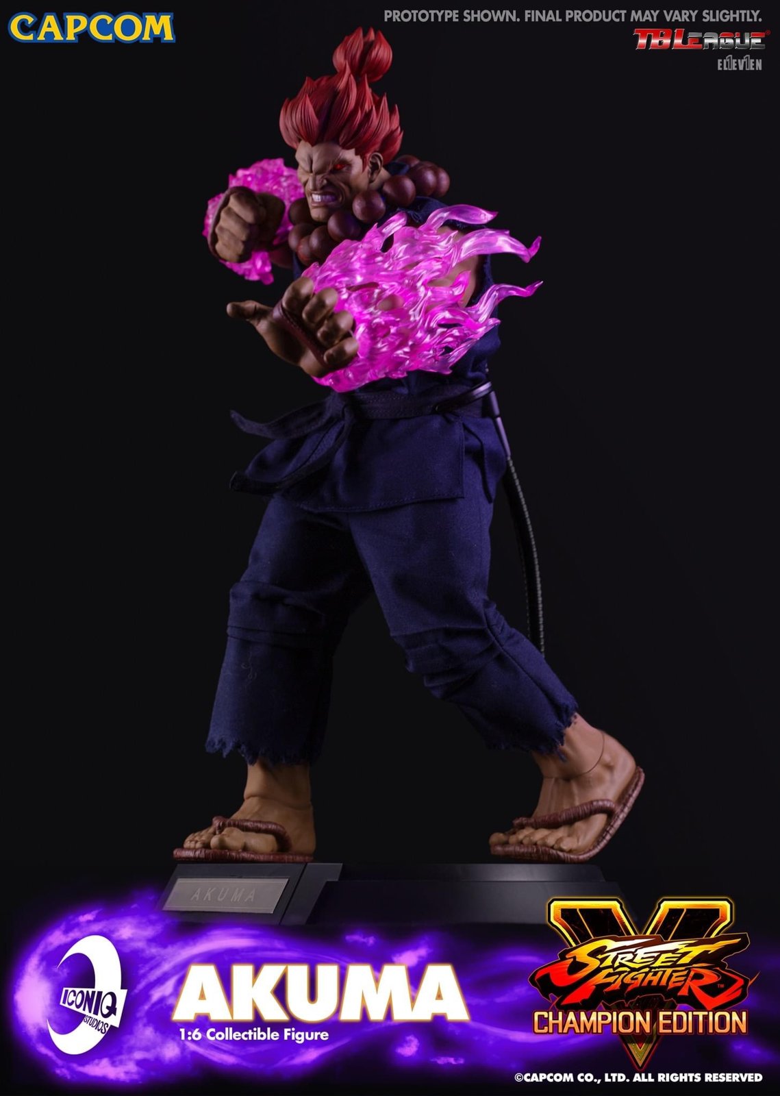 1/6 Scale Licensed Movable Akuma - Street Fighter Resin Statue - CAPCOM