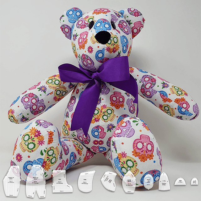 Keepsake Bear Sewing Template - With Instructions