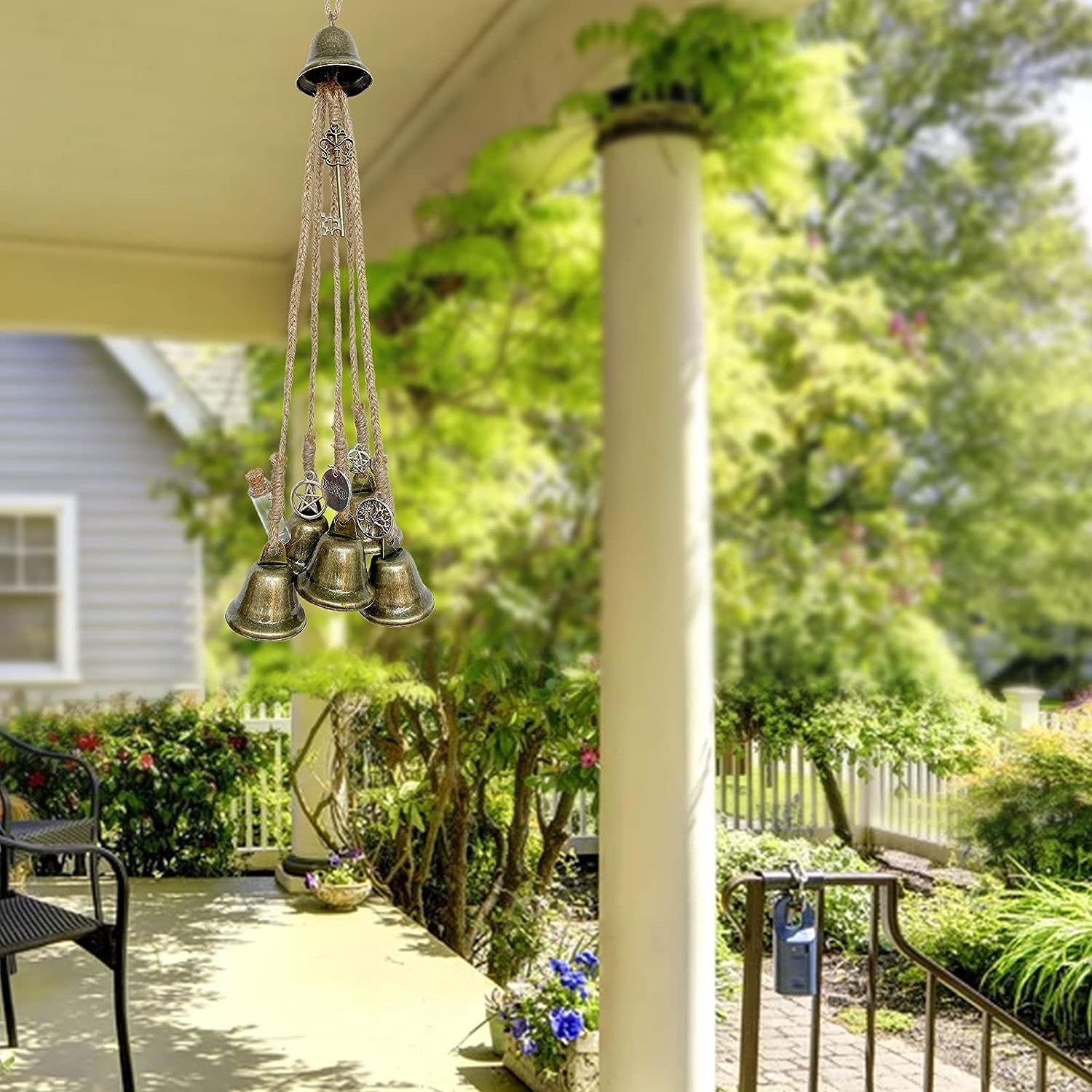 Witches Bells, Wind Chimes Door Protection Charm Hanging Ornaments for ...