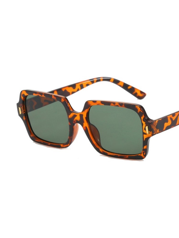 Vintage Square Sunglasses Women Frame Female Rectangle Sun Glasses ...