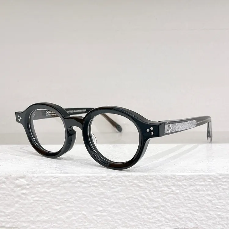 CORBY Japanese True Vintage Eyeglasses Frame Thick Acetate Round ...