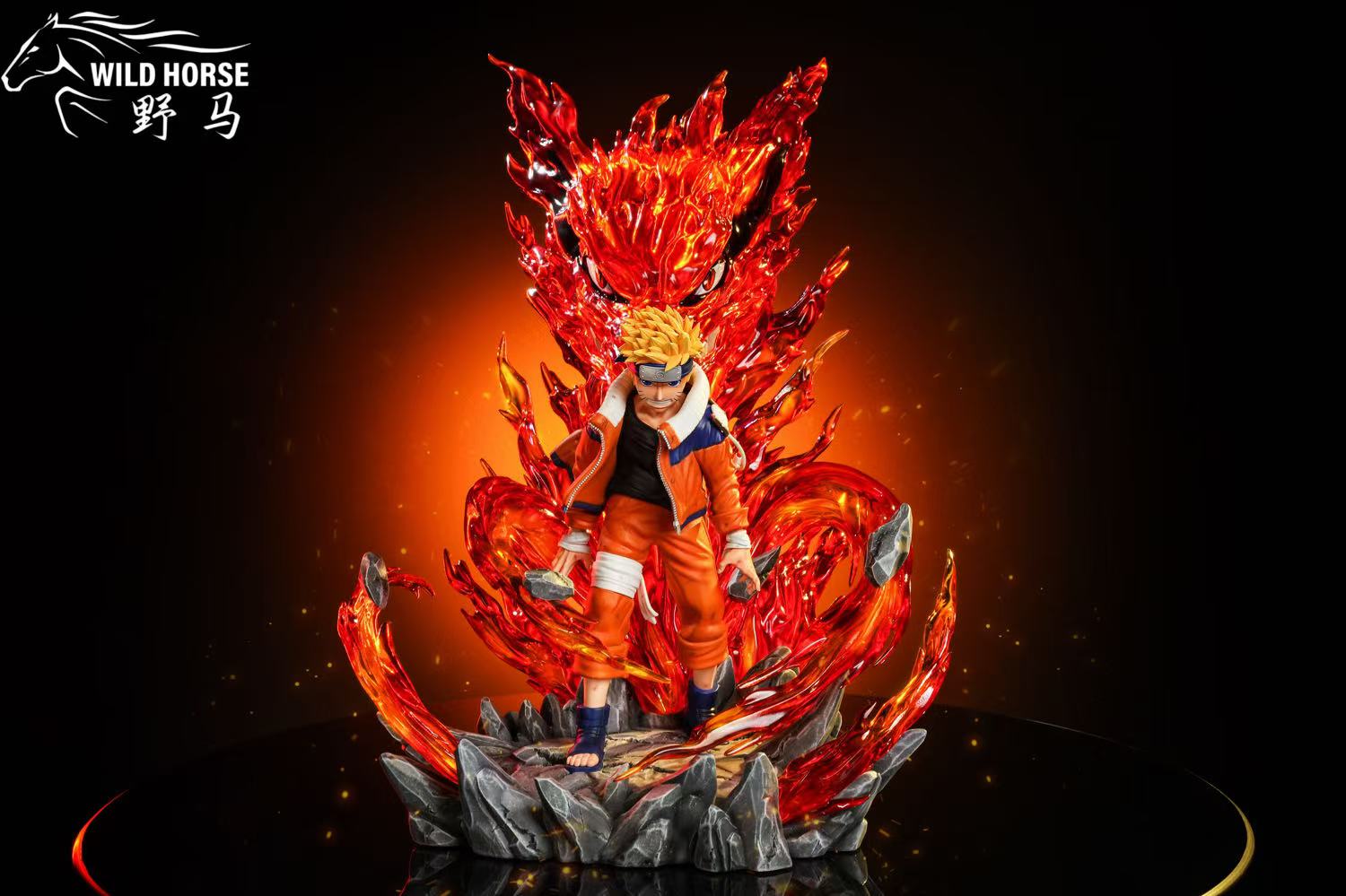 Pre-Order Uzumaki Naruto Wild Horse Studio NARUTO Anime figure Resin Statue