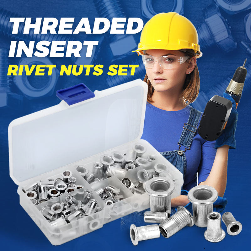 Threaded Insert Rivet Nuts Set