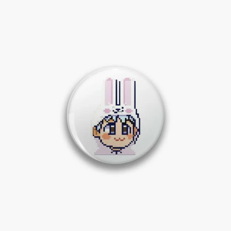 TXT Minisode BLUE HOUR Pixel Art Button Badge