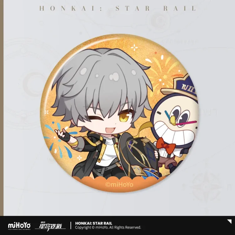 Honkai: Star Rail Hoyoland 2024 Chibi Badge