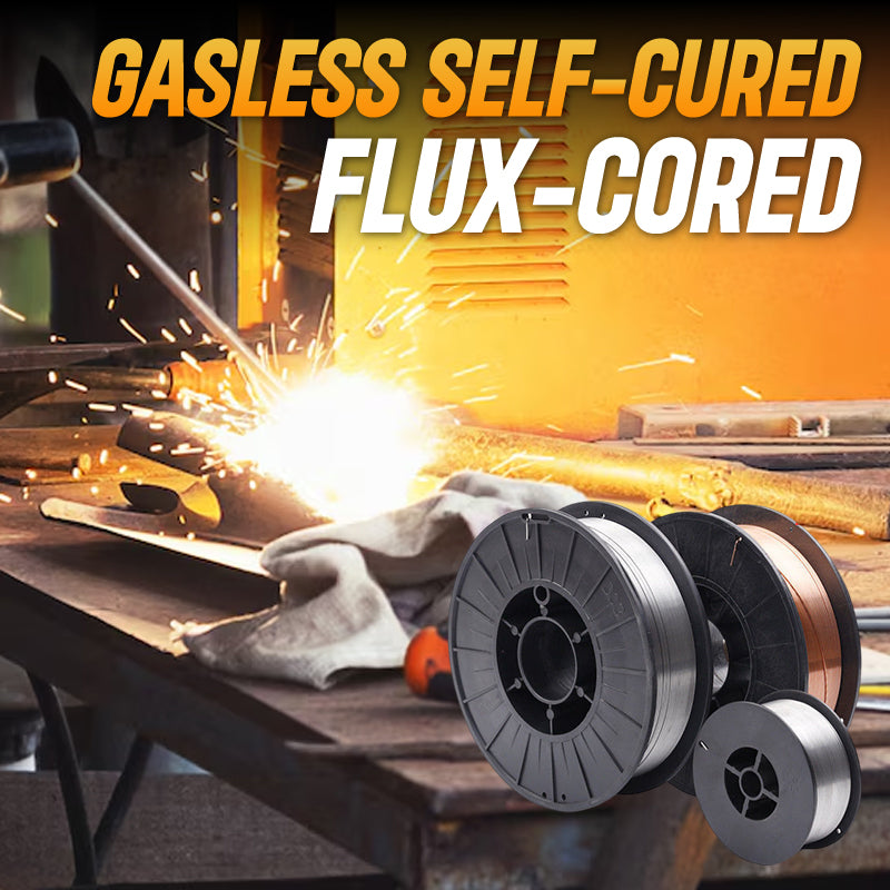 Gasless Self-Cured Flux-Cored/Gas Solid Welding Wire