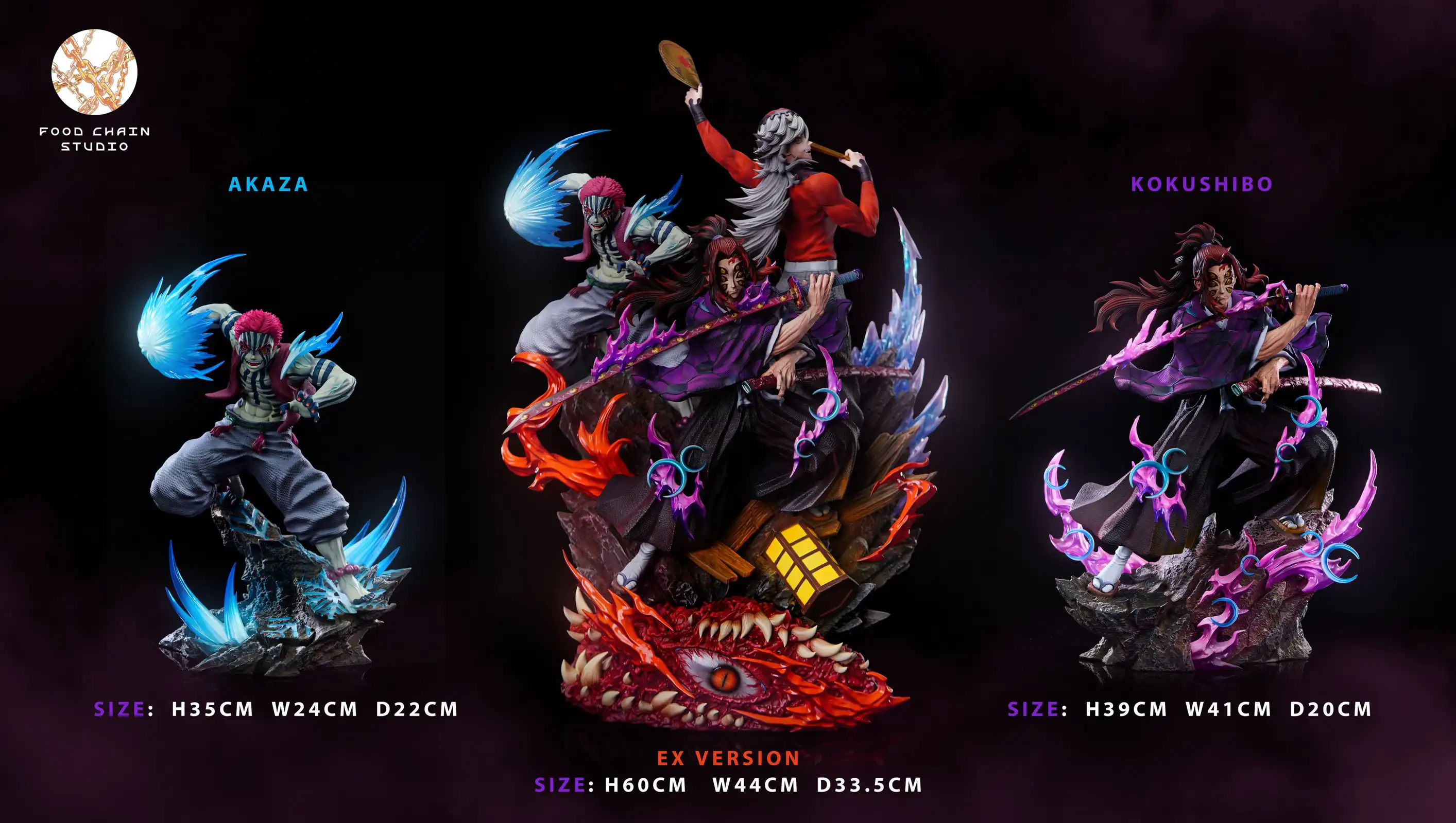 1/6 Scale Upper Ranks Muster - Demon Slayer: Kimetsu No Yaiba Resin ...