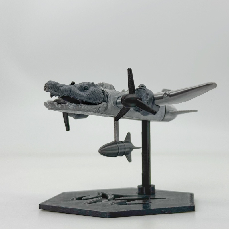 bombardino crocodilo 3d model