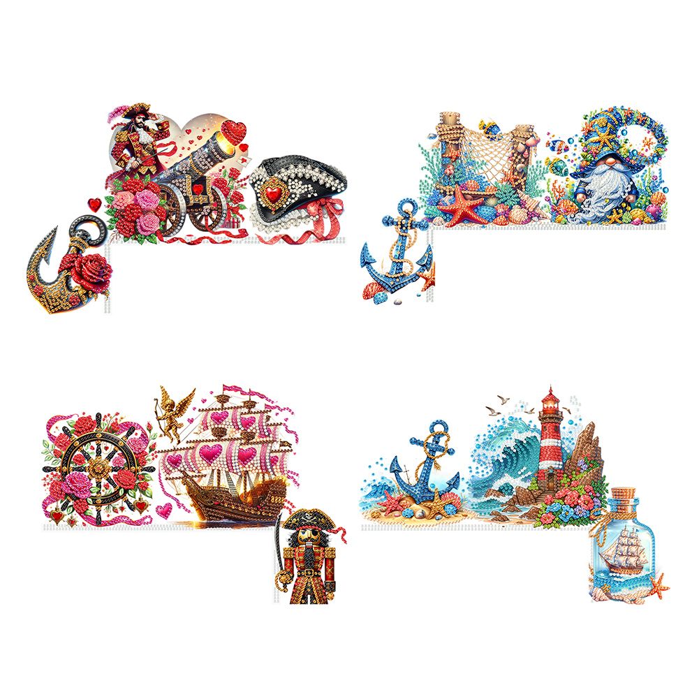 【Door Corner Sign】Ocean Goblin Diamond Painting Door Corner Sign ...