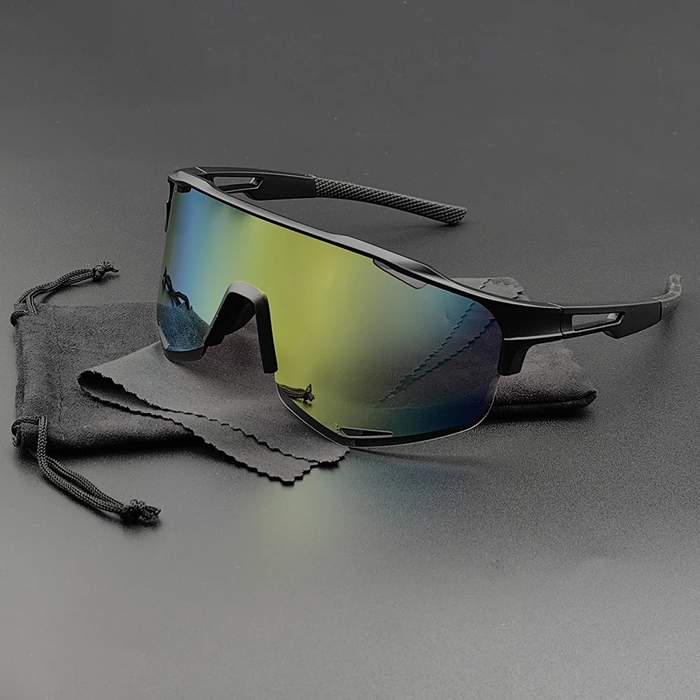 Wide Field Vision UV400 Lenses Cycling Sunglasses 2024 Men Women Sports ...