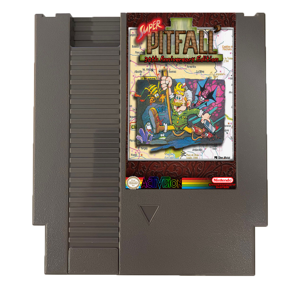 Super Pitfall 30th Anniversary Edition NES For Nintendo Entertainment ...