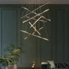 Simple Creative Personality Long LED Line Lamps