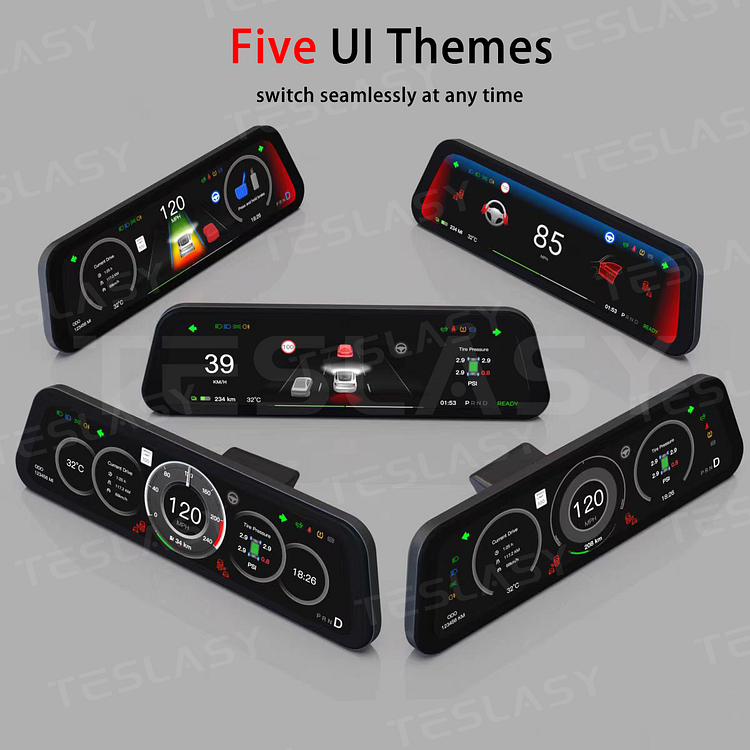 Tesla Model 3 Y Highland T9 9 6 Inch Gen 2 Carplay Head Up Display Teslasy