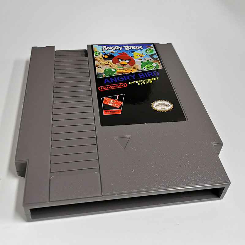 8 Bit NES Game Card - Angry Birds - NES Games Cartridge - For NES ...