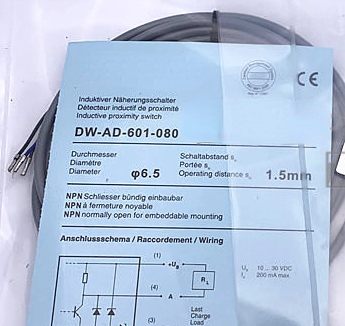 Proximity Switch Dw-ad-601-080 Sensor