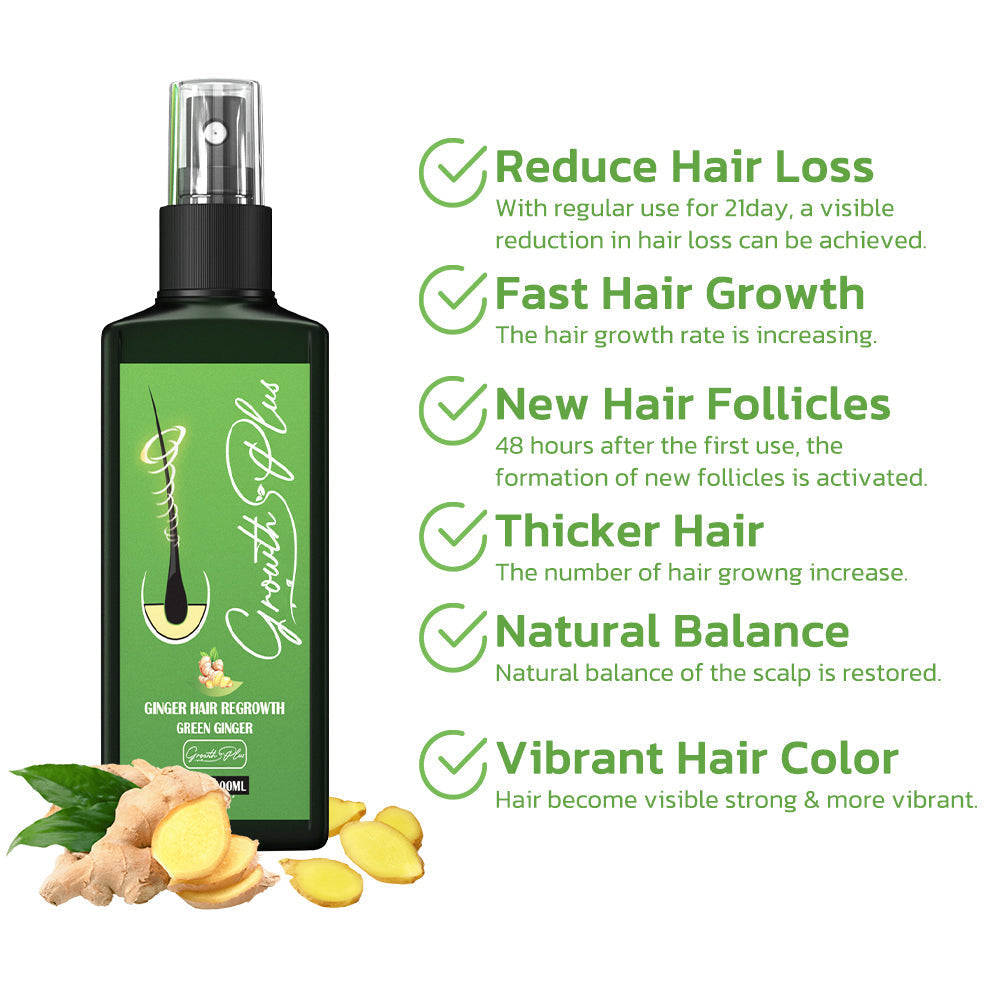 👍Highly recommended👍Growth nourishing ginger spray (🔥Flash sale)