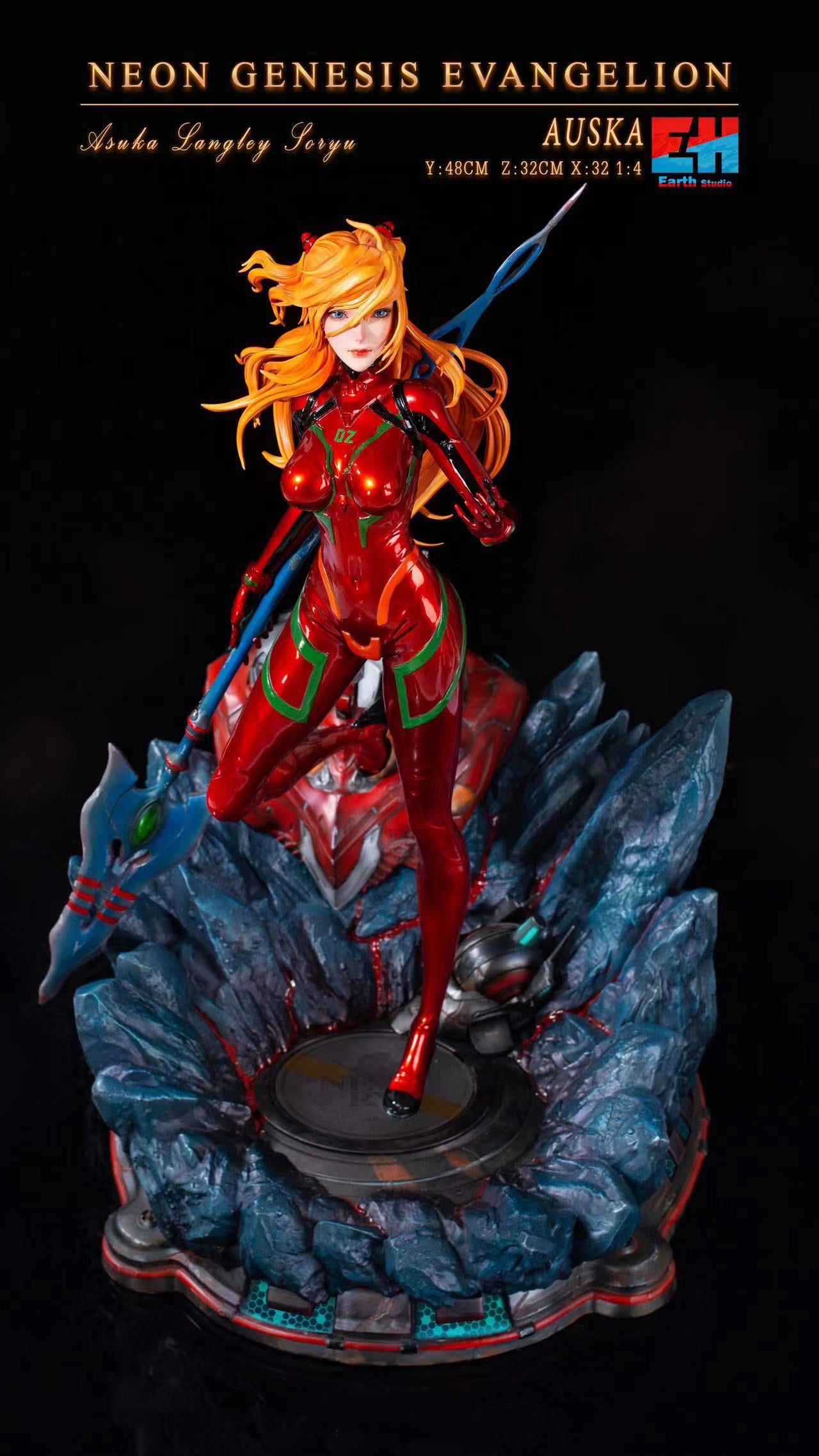1/4 Scale Asuka Langley Soryu - (EVA) Neon Genesis EVAngelion Resin ...