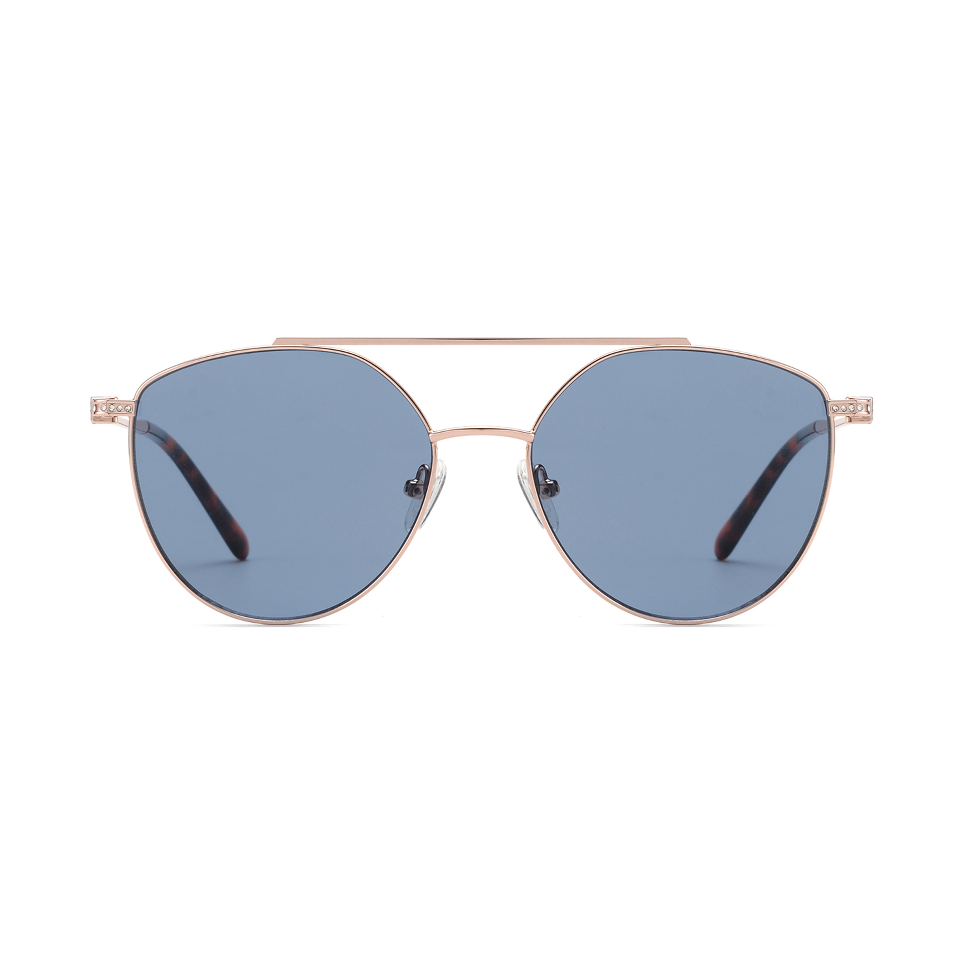 4618S Classic Double Bridge Metal Frame Sunglasses Unisex Colorful Lens ...