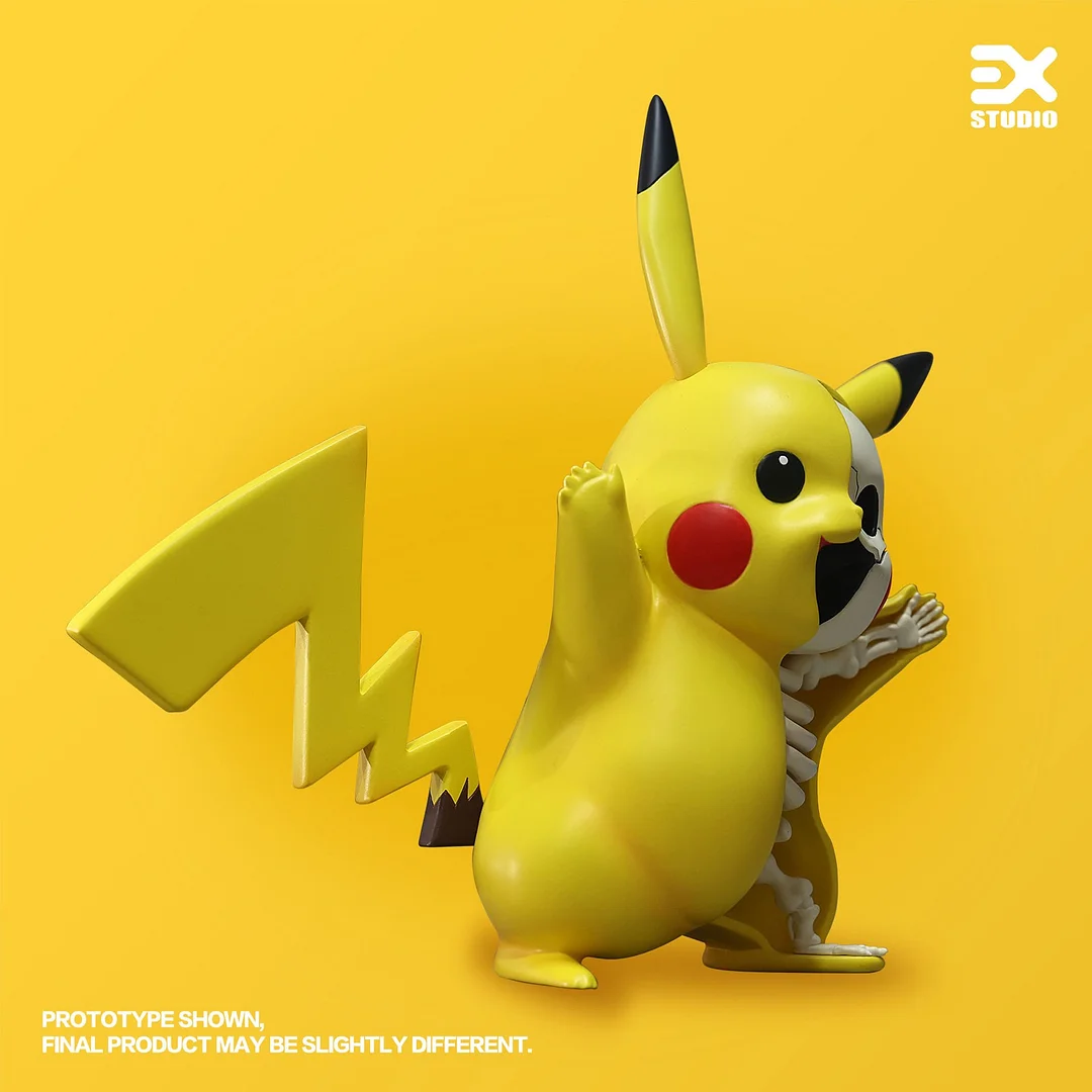 Skeleton Pikachu - Pokemon Resin Statue - EX Studio