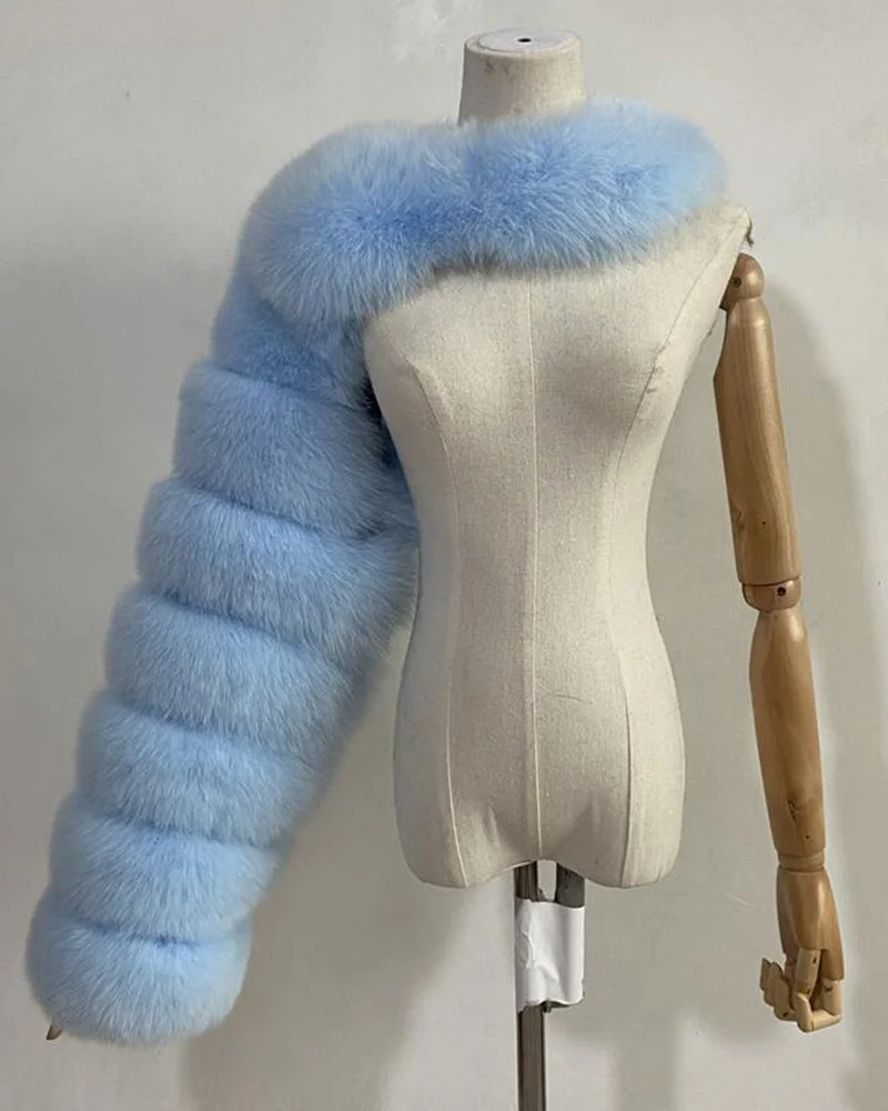Fashion Fur Sleeve