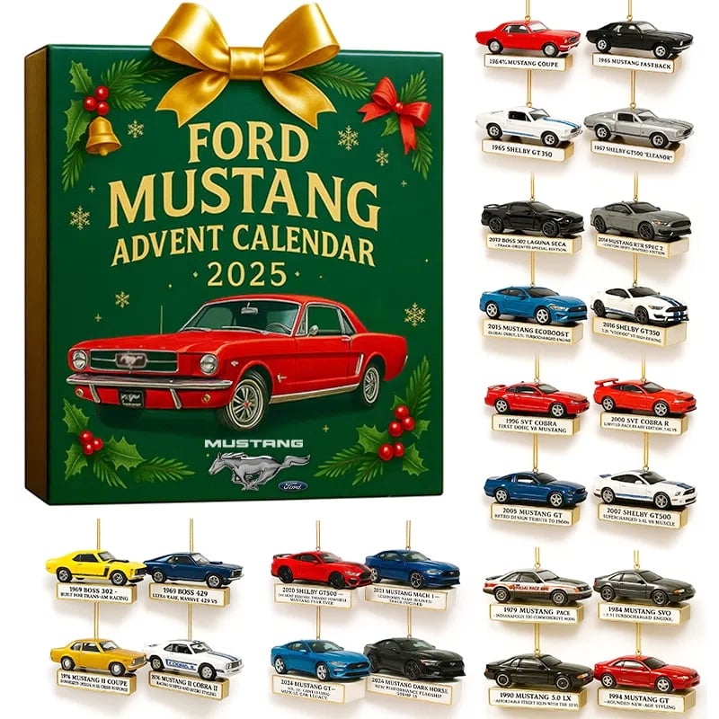 🎄Ford Mustang Advent Calendar 2025